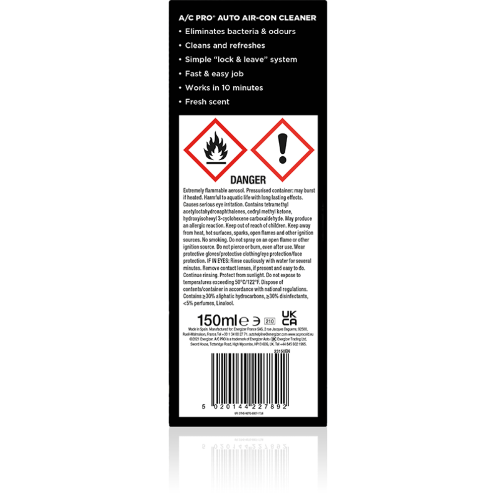 AC23150EN Auto Air-Con Cleaner 150ML | A/C Pro®